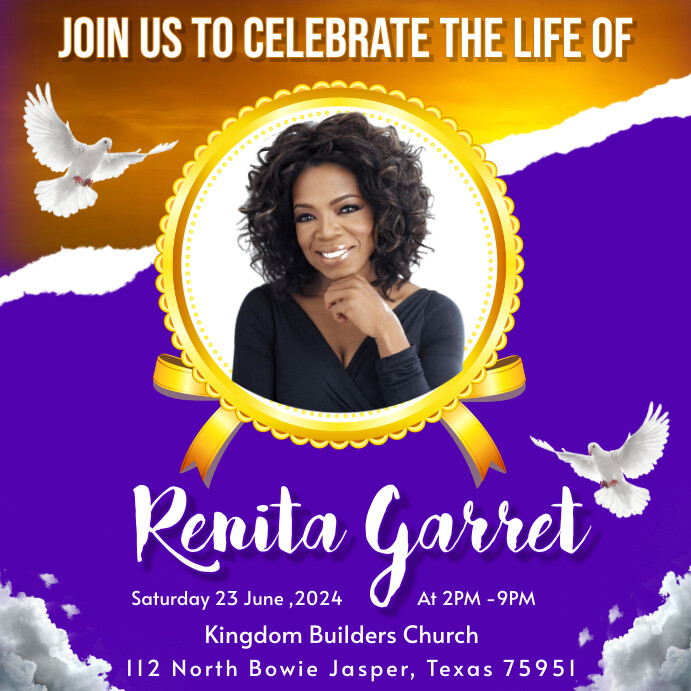 Funeral Flyer Template | PosterMyWall