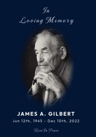 Funeral flyer Template | PosterMyWall