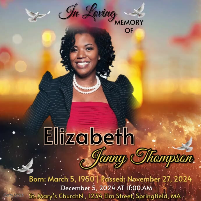 Funeral Flyer Template | PosterMyWall
