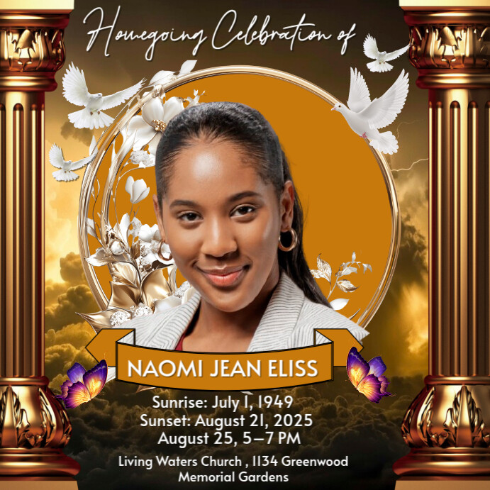Funeral Flyer Memorial Flyer Template | PosterMyWall