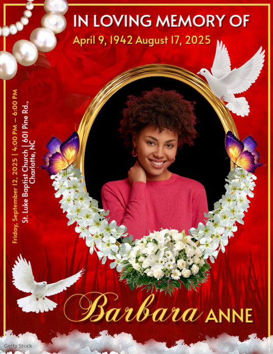 Funeral Flyer Memorial Flyer Template | PosterMyWall