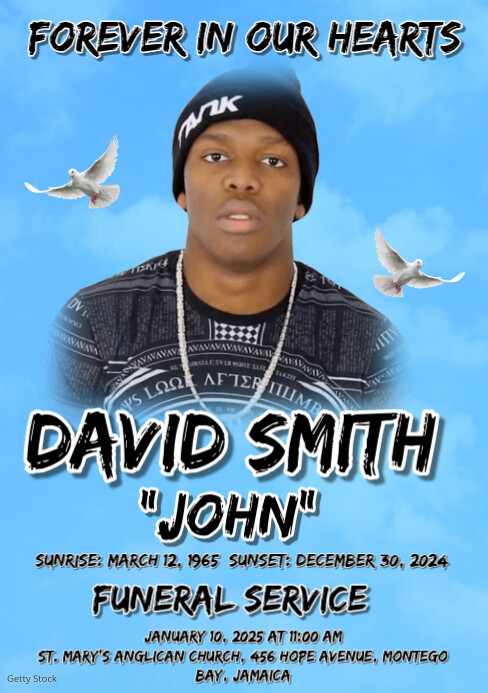 Funeral Flyer Memorial Flyer Template | PosterMyWall