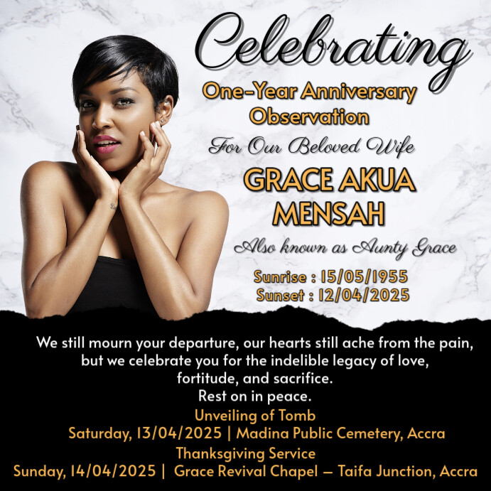 Funeral Flyer Memorial Flyer Template | PosterMyWall