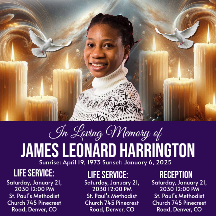 Funeral Flyer Memorial Flyer Template | PosterMyWall