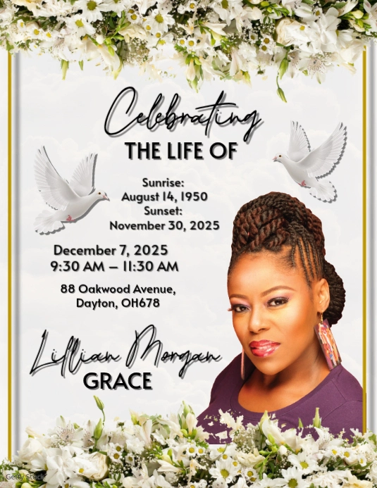 Funeral Flyer Memorial Flyer Template | PosterMyWall