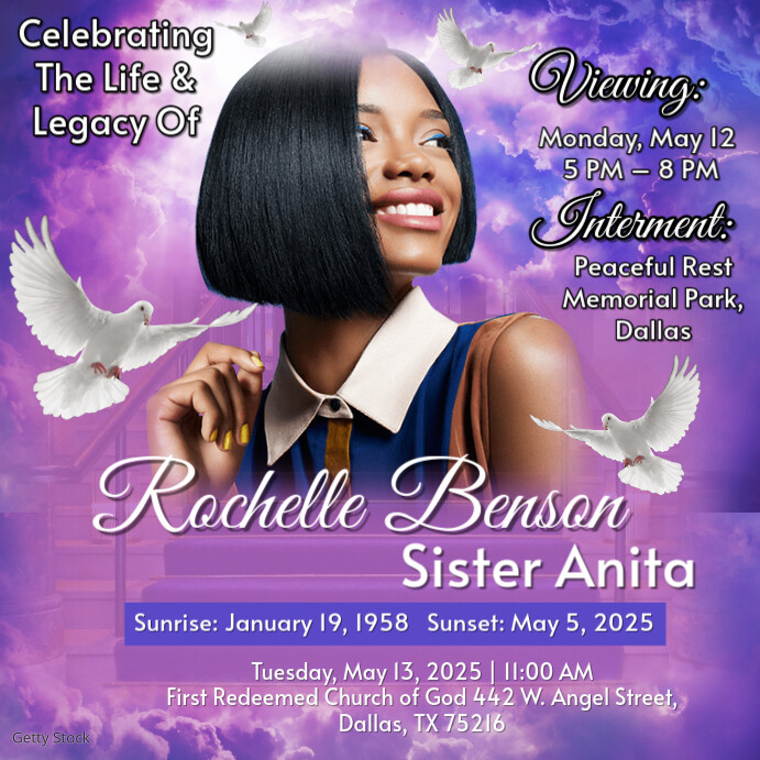 Funeral Flyer Memorial Flyer Template | PosterMyWall