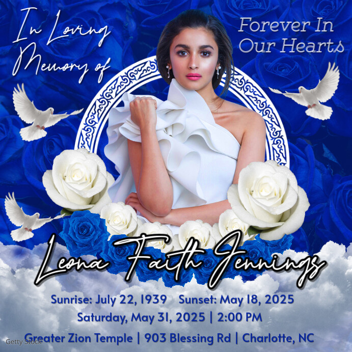 Copy of Funeral Flyer Memorial Flyer | PosterMyWall