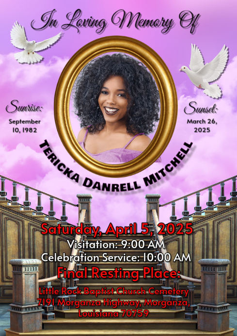 Funeral Flyer Memorial Flyer Template | PosterMyWall