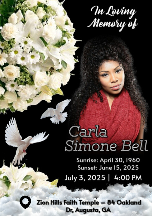 Funeral Flyer Memorial Flyer Template | PosterMyWall