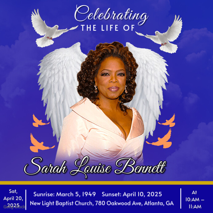 Funeral Flyer Memorial Flyer Template | PosterMyWall