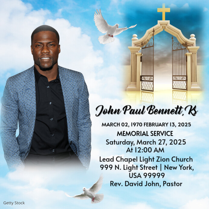 Copy of Funeral Flyer Memorial Flyer | PosterMyWall