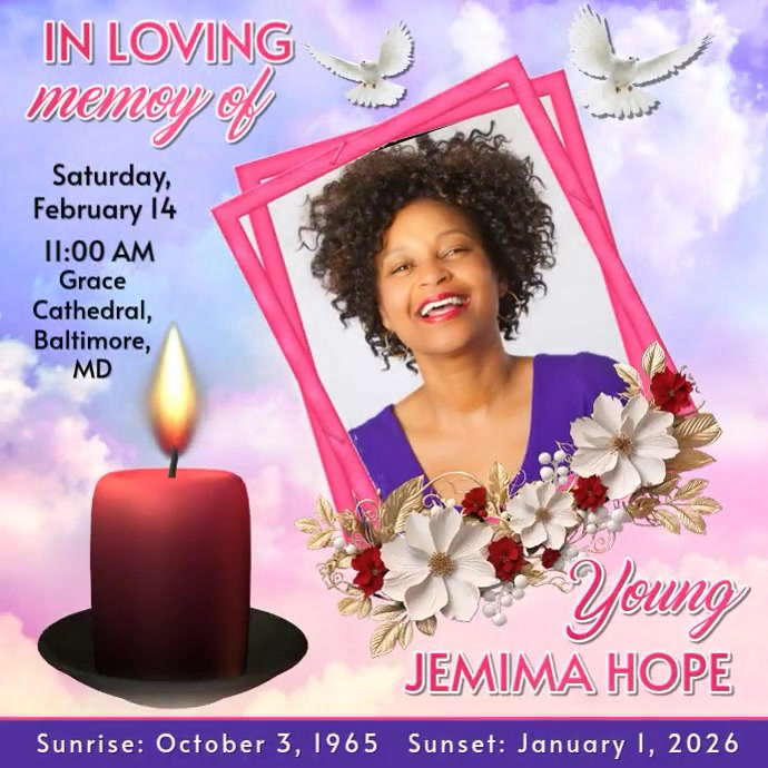 Funeral Flyer Memorial Flyer Template | PosterMyWall