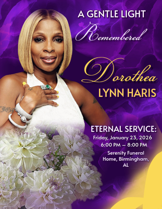 Funeral Flyer Memorial Flyer Template | PosterMyWall