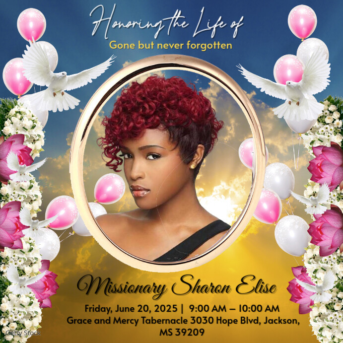 Funeral Flyer Memorial Flyer Template | PosterMyWall