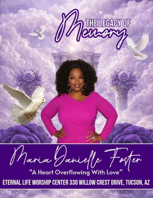 Funeral Flyer Memorial Flyer Template | PosterMyWall