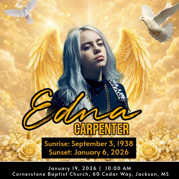 Funeral Flyer Memorial Flyer Template | PosterMyWall