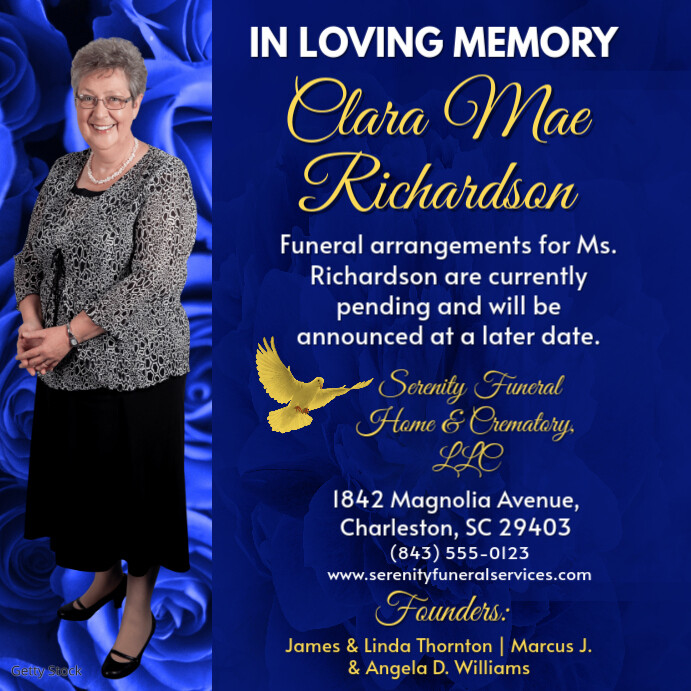 Funeral Flyer Memorial Flyer Template | PosterMyWall