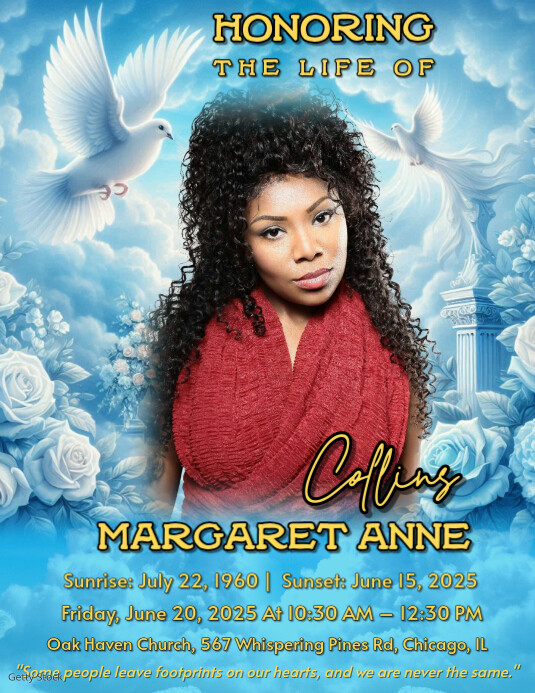 Copy of Funeral Flyer Memorial Flyer | PosterMyWall