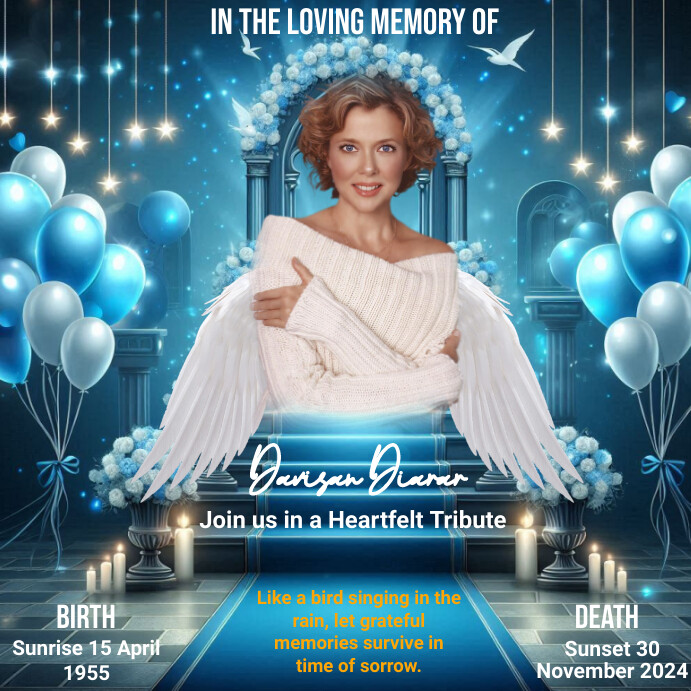 Funeral Instagram Post Template | PosterMyWall