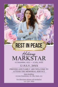 Funeral Invitation Template | PosterMyWall