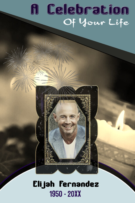 Copy of death anniversary, funeral, memorial, church, celebration ...