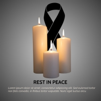 funeral poster Template | PosterMyWall