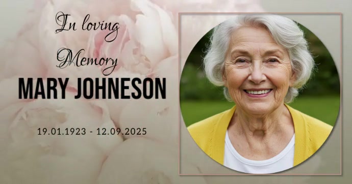 Funeral Poster design Template | PosterMyWall