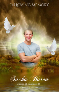 Funeral Template | PosterMyWall