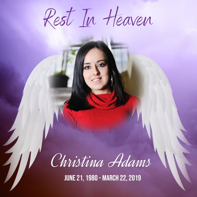 Copy of Funeral Rest In Heaven | PosterMyWall