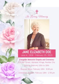 Funeral Template | PosterMyWall