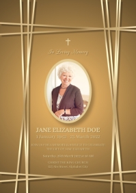 Funeral Template | PosterMyWall
