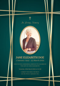 Funeral Template | PosterMyWall