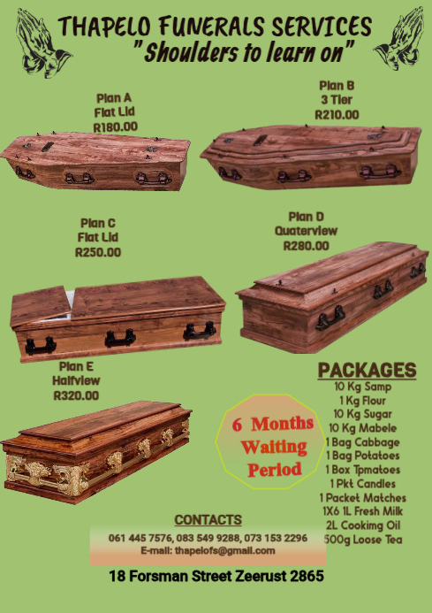 Funeral undertaker pamphlet Template | PosterMyWall
