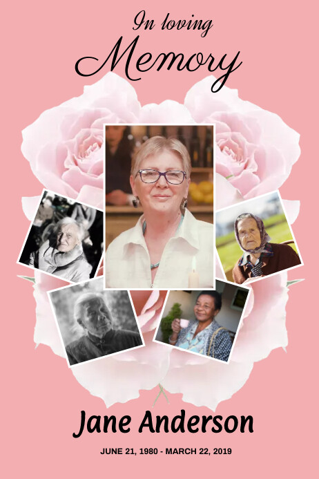 Funeral Welcome poster Sign Template | PosterMyWall