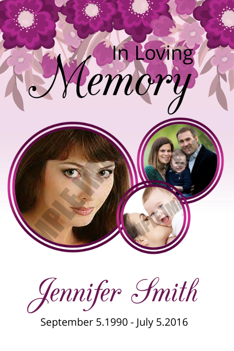 Funeral Welcome Sign Poster Template | PosterMyWall