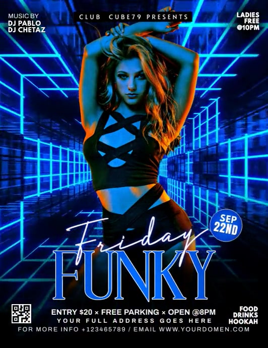 Copy of Funky Friday | PosterMyWall