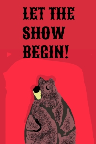 Funny Bear Template | PosterMyWall