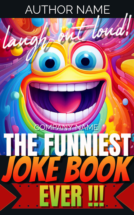 funny book cover template (1) | PosterMyWall