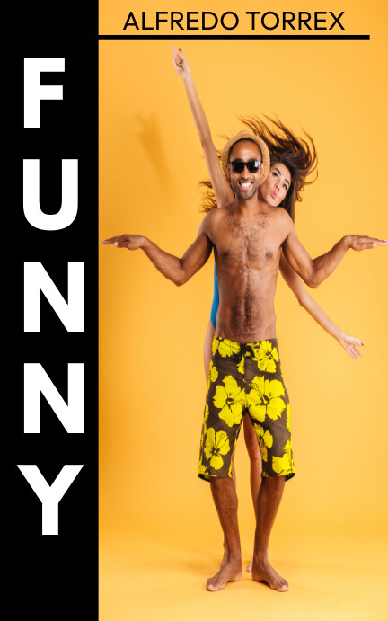 Funny Book Covers Template | PosterMyWall