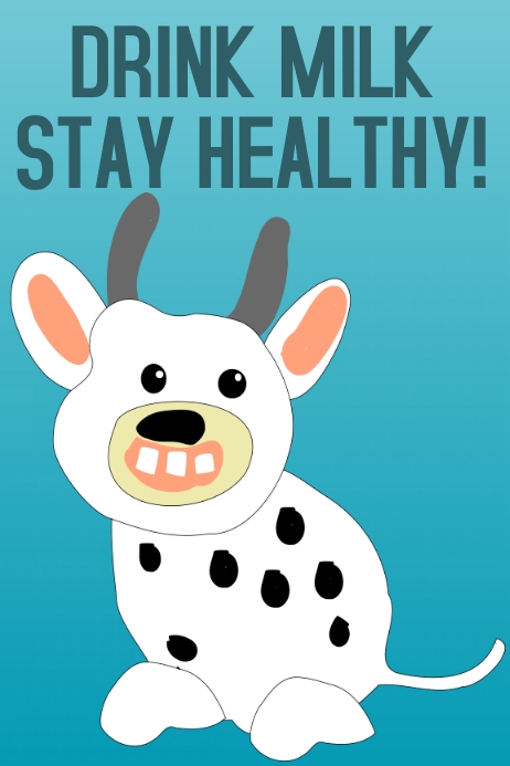 Funny Cow Poster Template | PosterMyWall