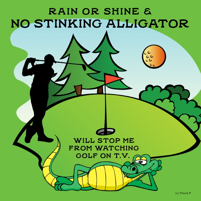 Copy of Funny Golf Instagram Post | PosterMyWall