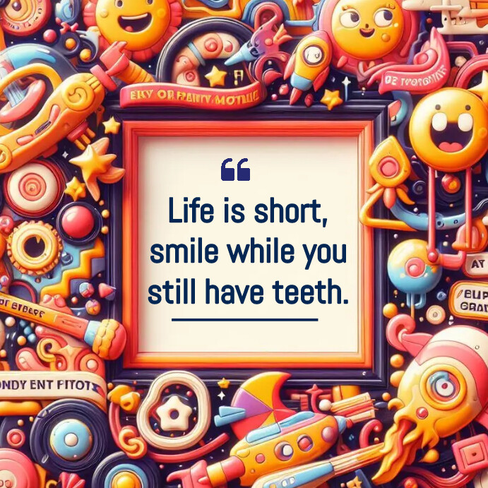 Funny Quote Template | PosterMyWall