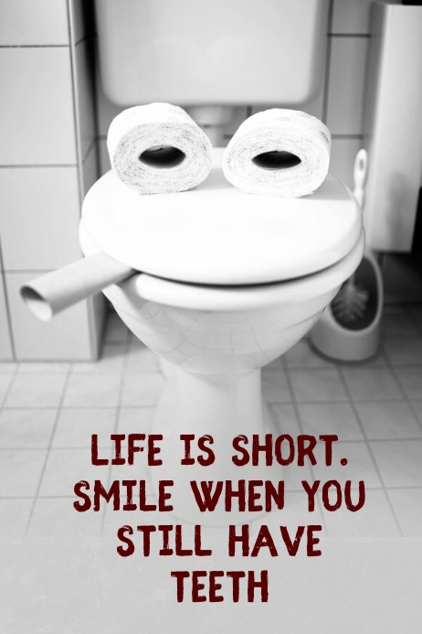 funny quote poster design Template | PosterMyWall