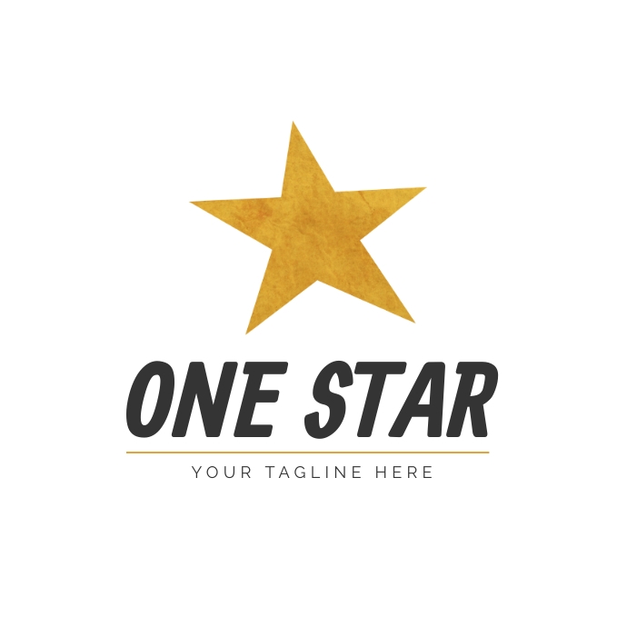 Funny star icon logo design template | PosterMyWall