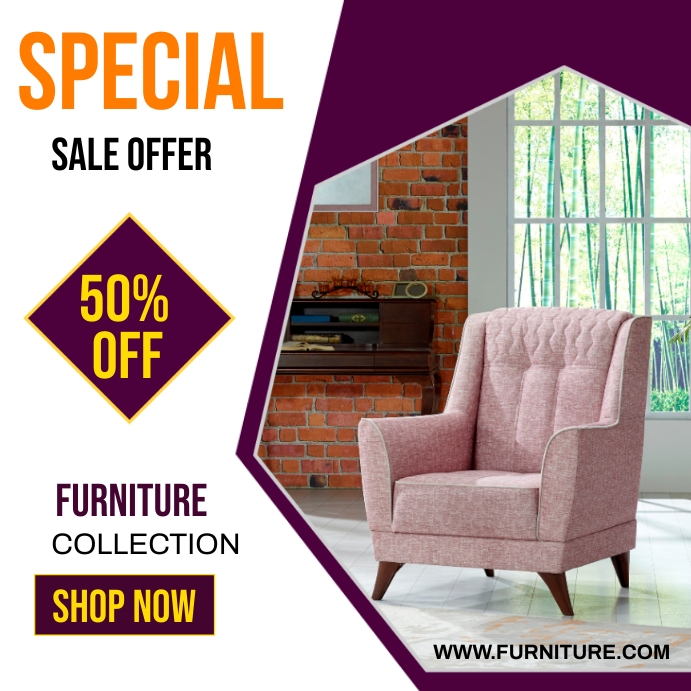 Copy of Furniture, Special offer , Furniture discount | PosterMyWall
