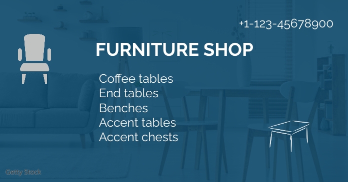 Furniture ad Template | PosterMyWall