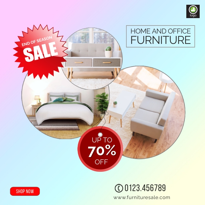 Furniture Ad Post Template | PosterMyWall