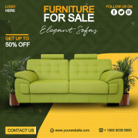 Furniture Ad Poster Template | PosterMyWall