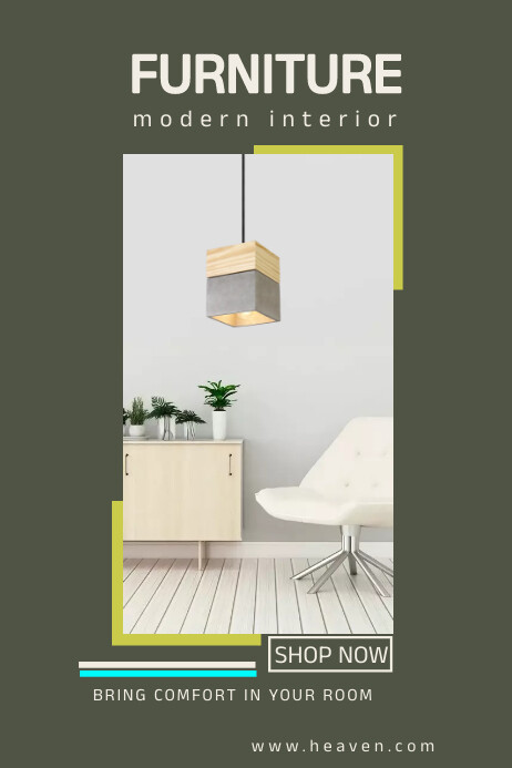 furniture ad poster/furniture advertisement Template | PosterMyWall