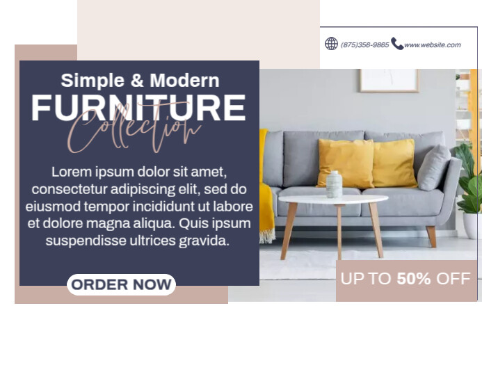 Furniture Ads Template | PosterMyWall